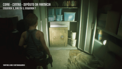 Resident Evil 3 - Guia - Senhas dos Cofres e Armários