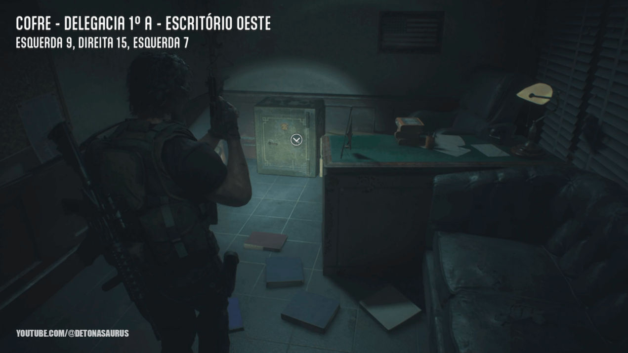Resident Evil 3 - Guia - Senhas dos Cofres e Armários
